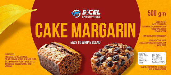 Cake Margarine, Easy to Whip and Blend, Baking Spread For Cake Making ...