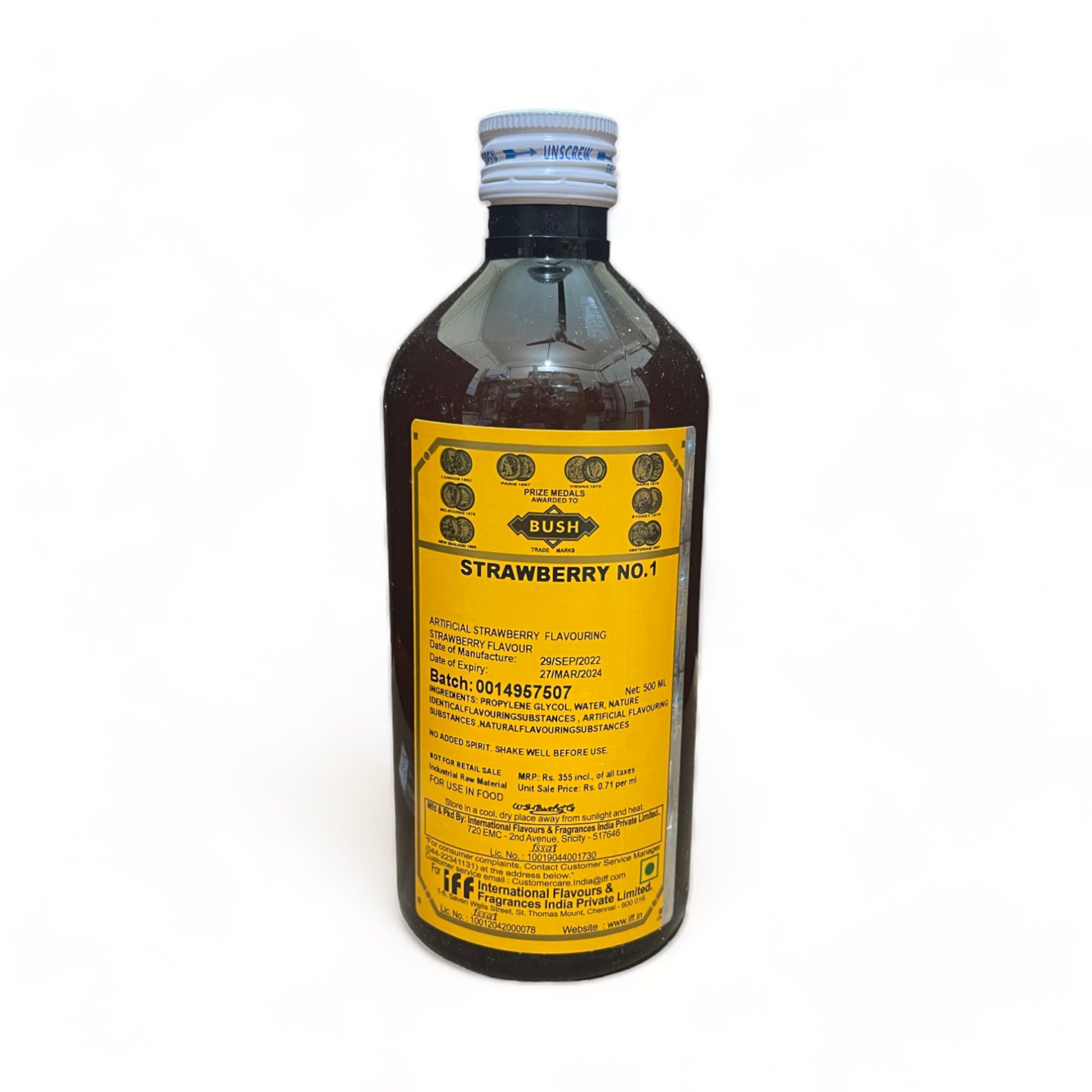 IFF Strawberry Flavour No 1 500ml– Easy Bakes