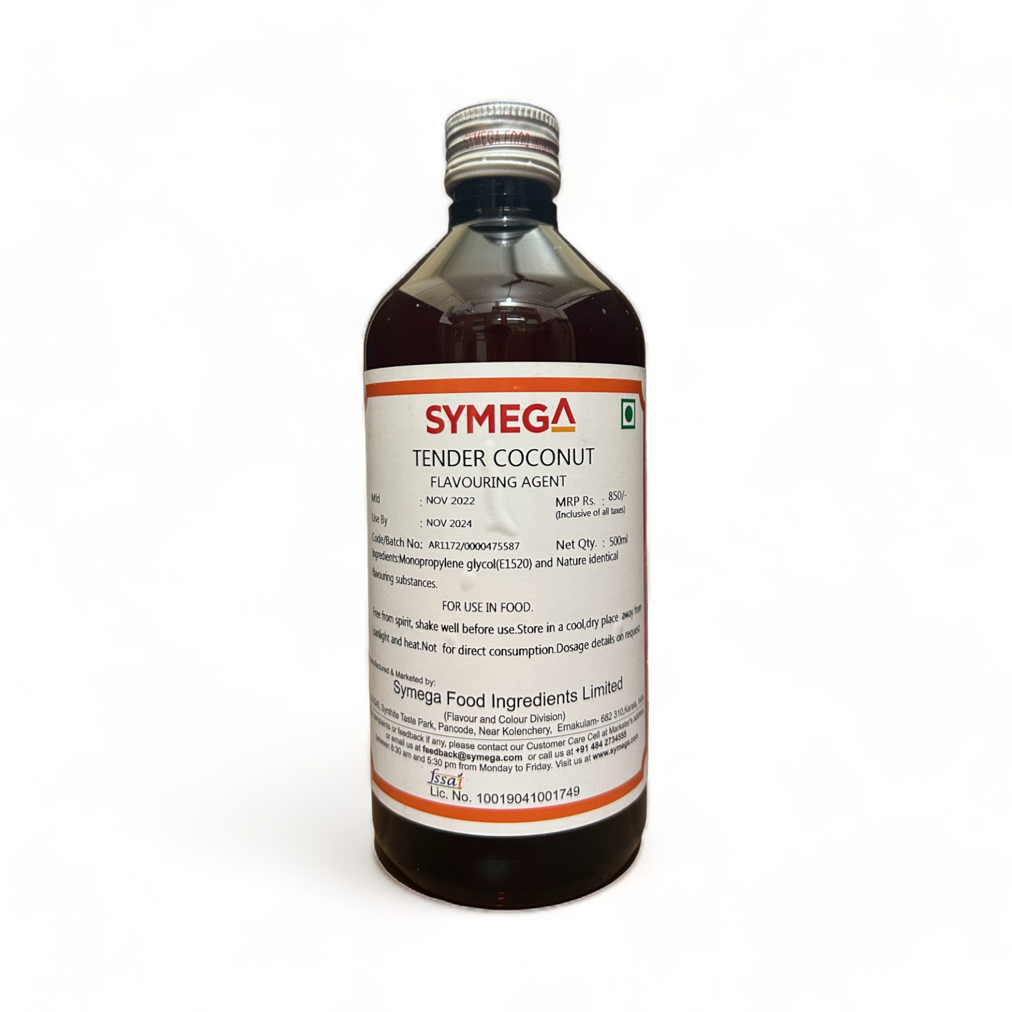 Symega Tender Coconut Flavour 500ml– Easy Bakes