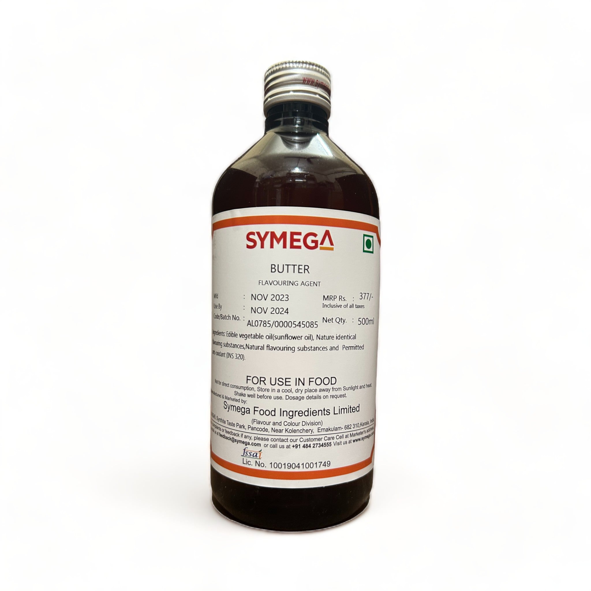 Symega Butter Flavour 500ml– Easy Bakes