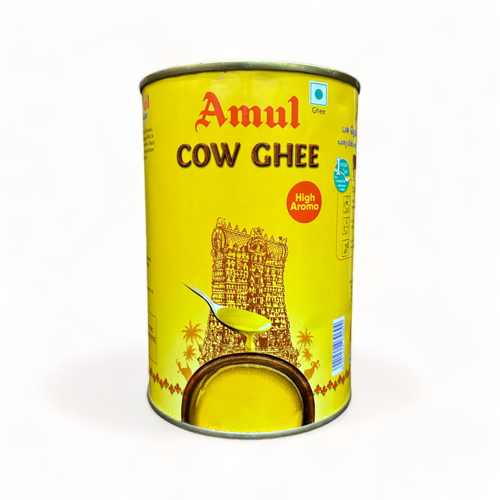Amul High Aroma Cow Ghee 1l Tin– Easy Bakes