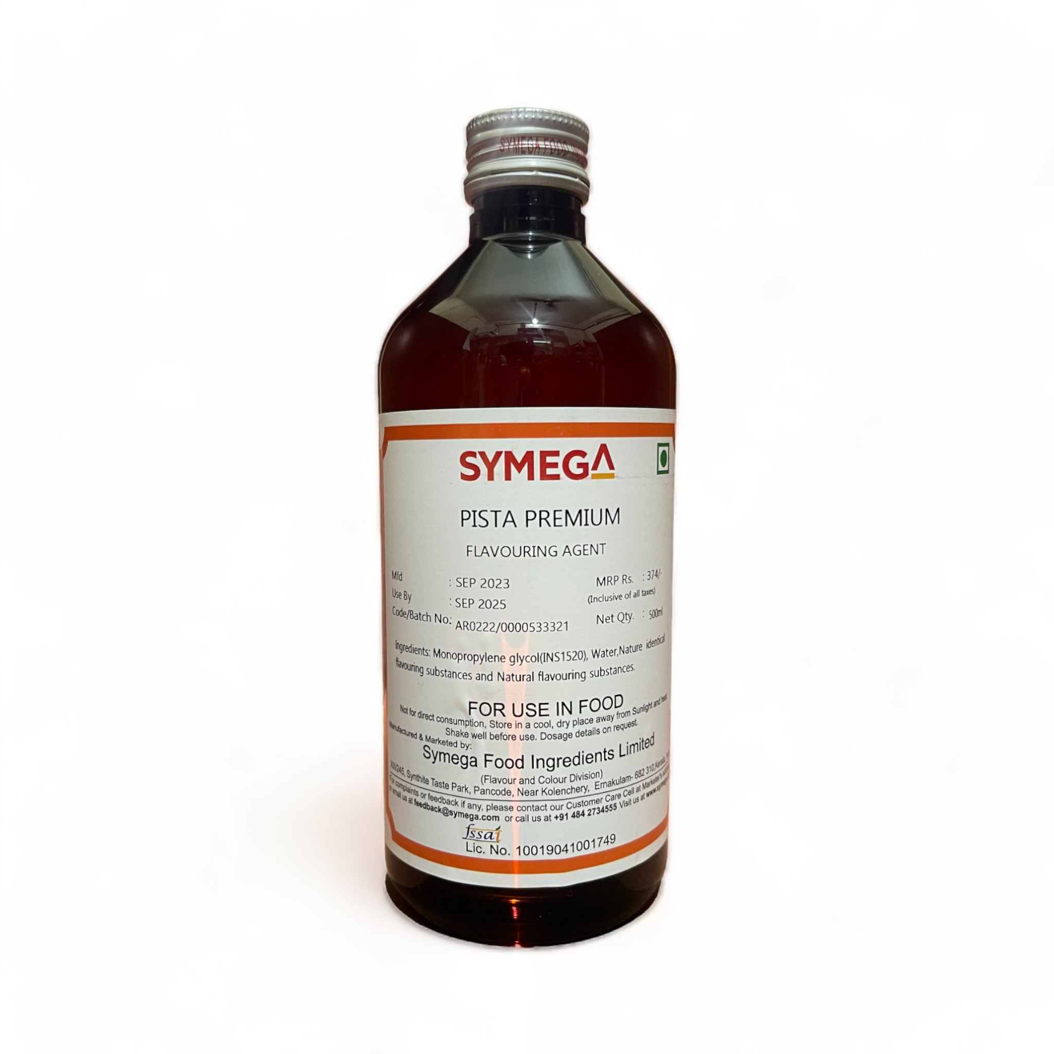 Symega Pista Premium Flavour 500ml– Easy Bakes