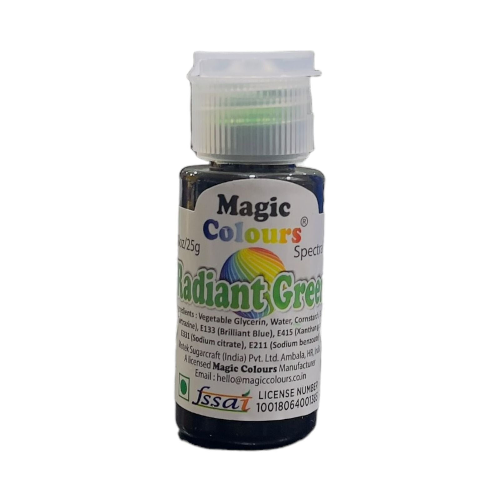 Magic Spectral Gel Colours Radiant Green 25gm– Easy Bakes